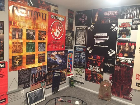 Metal Blade Records Museum via Armored Saint’s Joey Vera – Brian Slagel ...