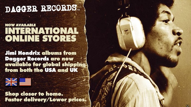 Jimi Hendrix: Officially Authorized Bootlegs via Dagger Records | full ...