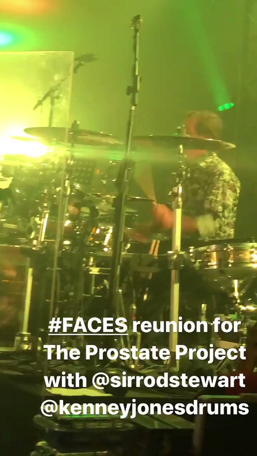 Faces Reunion 2019 Rod Stewart, Ronnie Wood, Kenny Jones “Maggie May ...