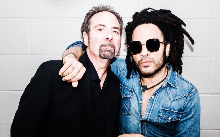 Lenny Kravitz w/ Prince and the Revolution Drummer Bobby Z in ...