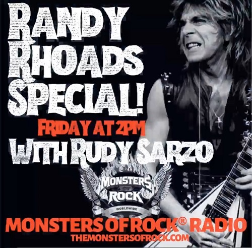 Six Degrees of Sarzo to Celebrate the Life of Randy Rhoads w/ His ...