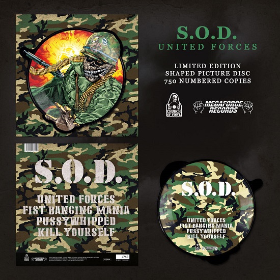 S.O.D. Picture Disc Artwork Unveiled – Pre-Order – Nuclear Blast 2020 ...