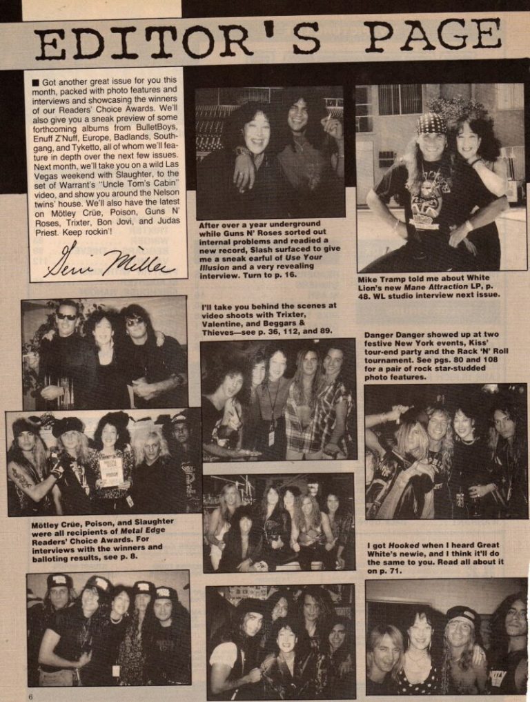 Metal Edge Editor/Journalist Gerri Miller Has Died After Months of ...