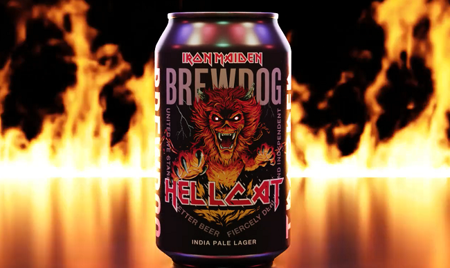 Iron Maiden & Brewdog Announce Hellcat – India Pale Lager – 2021 ...