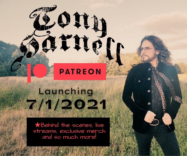TNT Vocalist Tony Harnell: Official Patreon Site Announced – 2021 ...