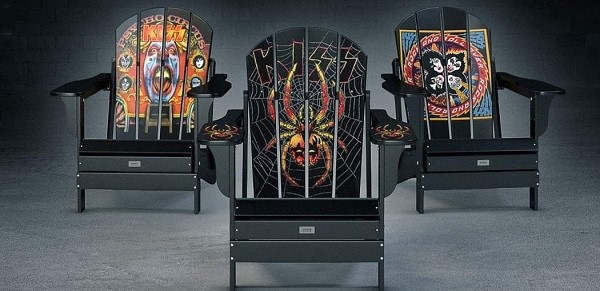 Officially Licensed KISS Chairs Out Now | full in bloom