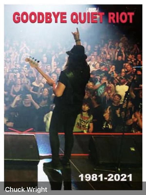 Chuck Wright, “MY LAST TWO QUIET RIOT SHOWS!!” – New SOLO ALBUM ...