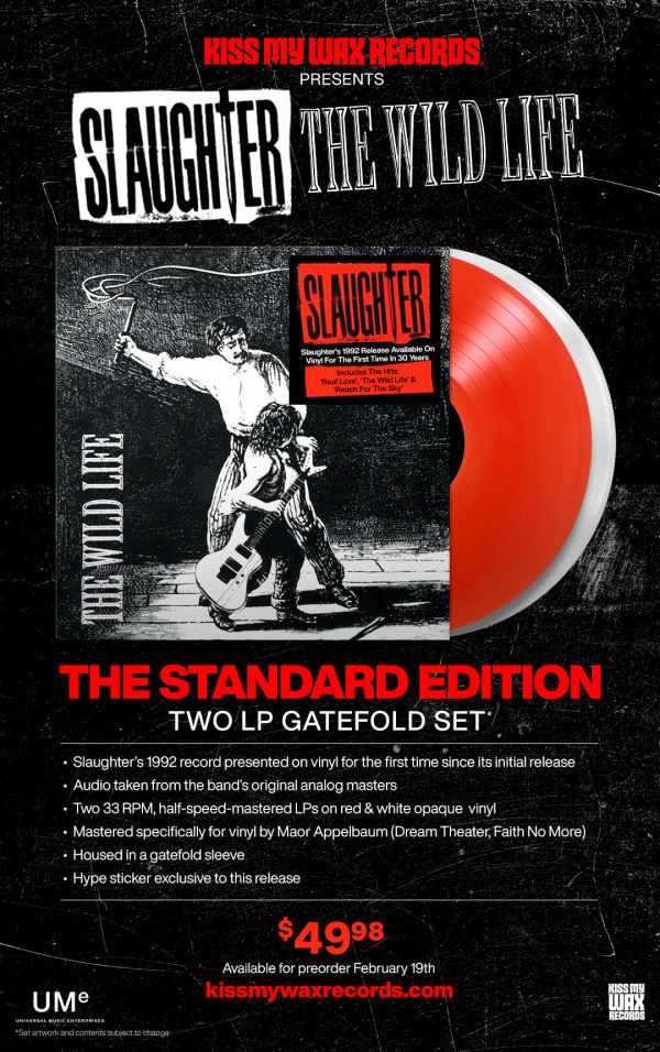 Slaughter ‘The Wild Life’ LP/VINYL Box Set – Autographed Definitive 4 ...
