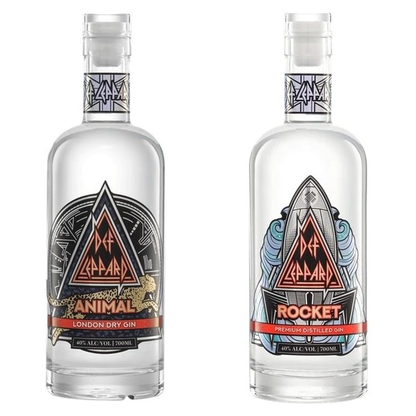 Def Leppard GIN – Animal London Dry & Rocket Premium Distilled – 2022 ...