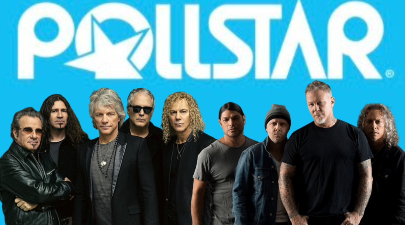 Bon Jovi & Metallica Make Pollstar’s Top Ten Touring Artist List – Box ...