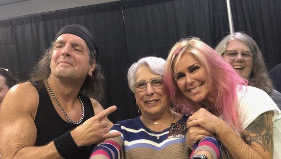 Drummer Bobby Rock w/ “Momma Rock” After the Lita Ford Show in St ...