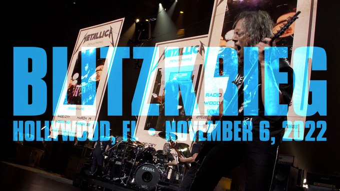 Metallica Perform “Blitzkrieg” at Jonny & Marsha Zazula Concert – 2022 ...