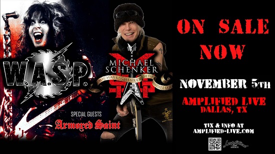 W.A.S.P. Show in Dallas at Amplified Live Shut Down by Dallas Fire ...