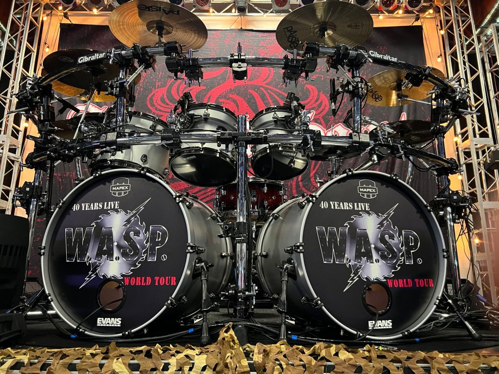 W.A.S.P. – Inside Aquiles Priester’s Drumset on the 2022 Tour (VIDEO ...